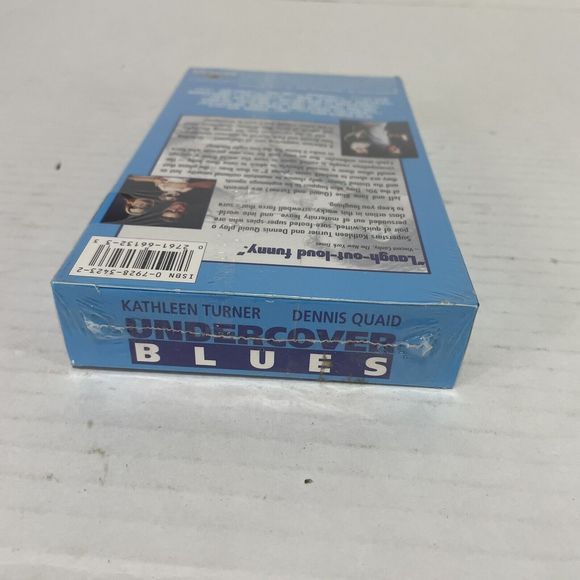 Media | Undercover Blues Vhs 1997 Movie Time Kathleen Turner Dennis ...